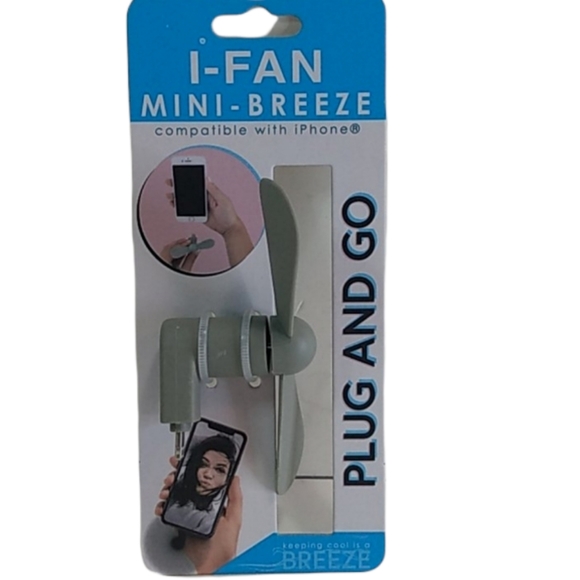 DMM | Other | Ifan Mini Breeze Plug Go Fan For Your Iphone | Poshmark